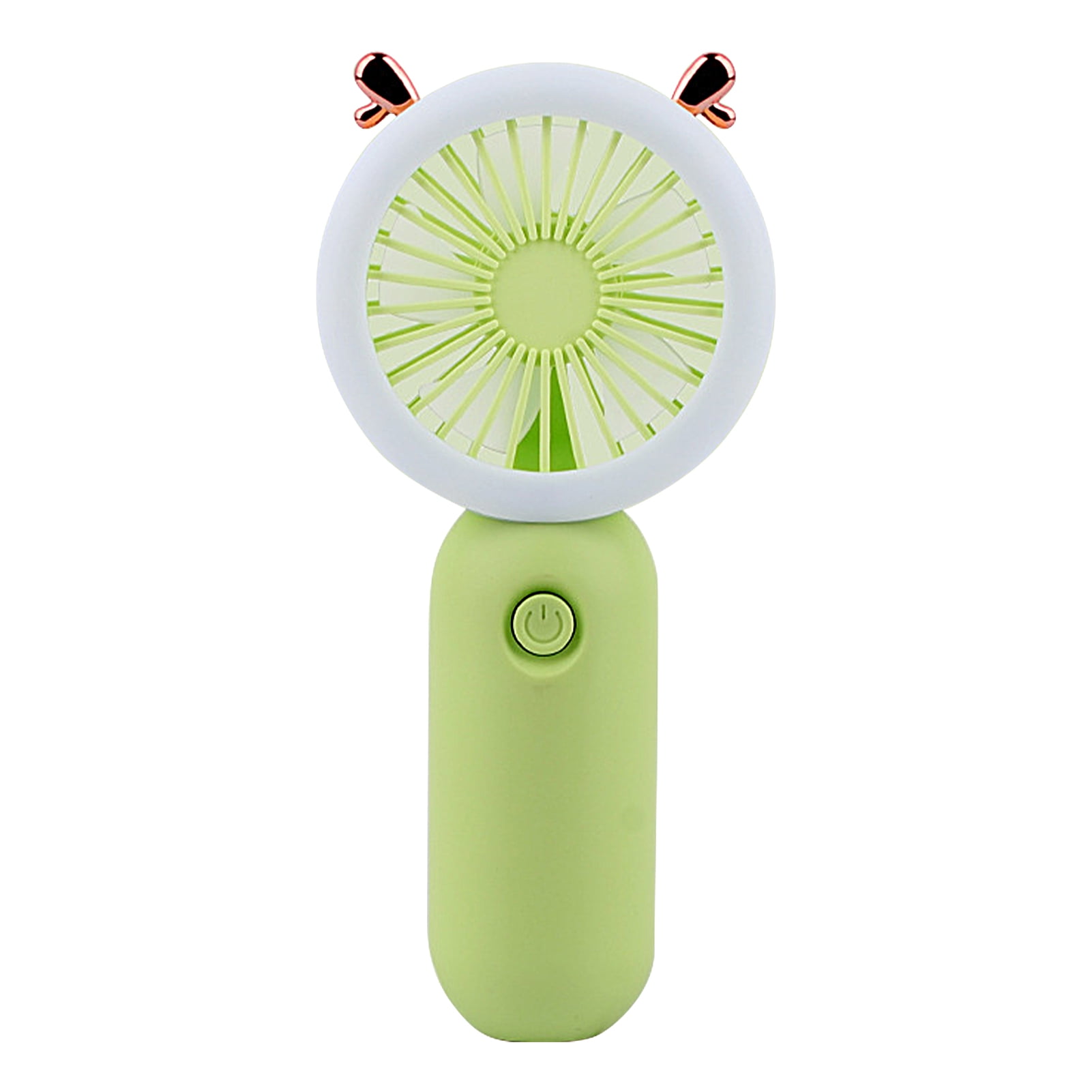 Leadrop Mini Fan Mute Rechargeable ABS Shell Students Mini USB Desk Fan ...