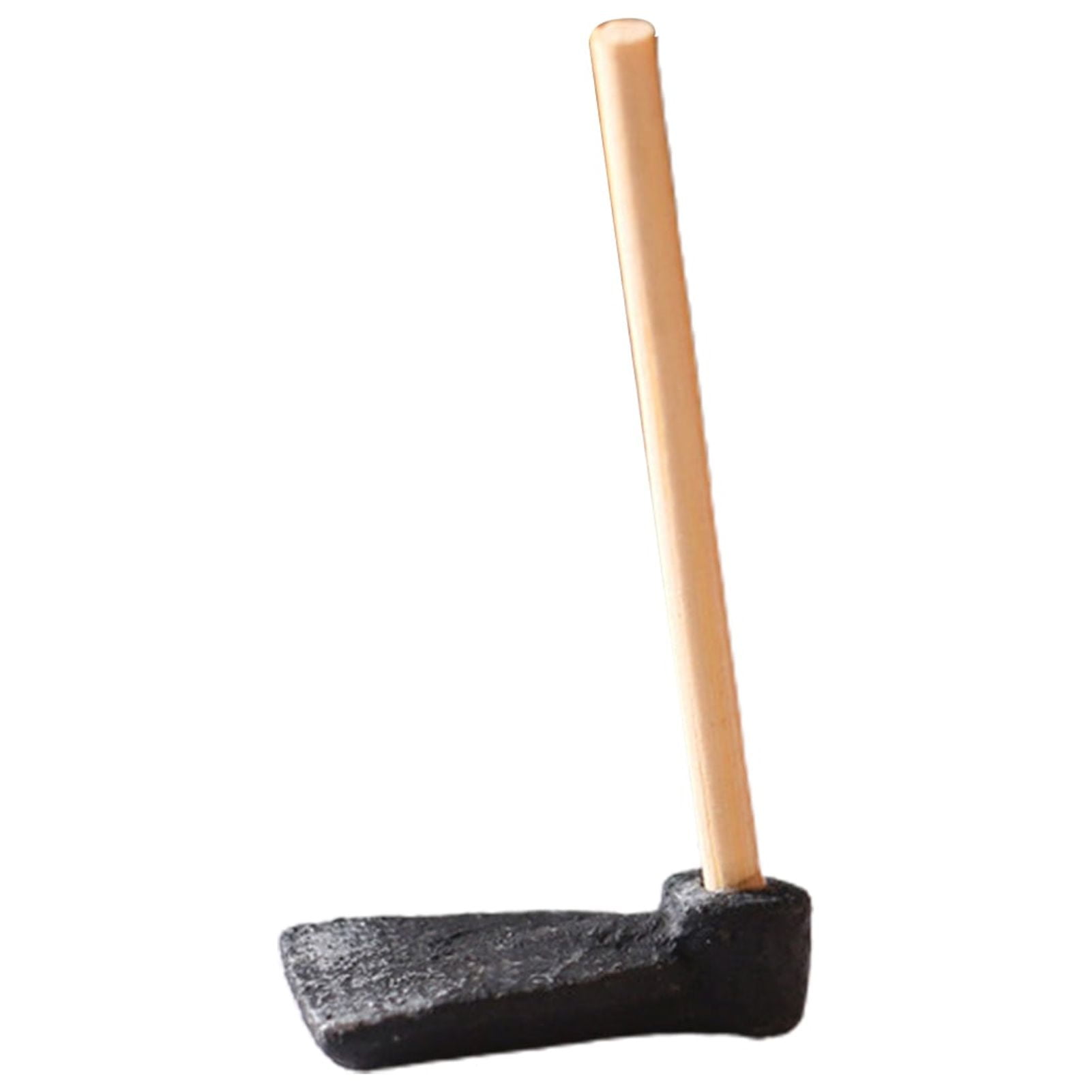 Leadrop Mini Hoe Exquisite Lighting Fireplace Wood Miniature Rubber ...