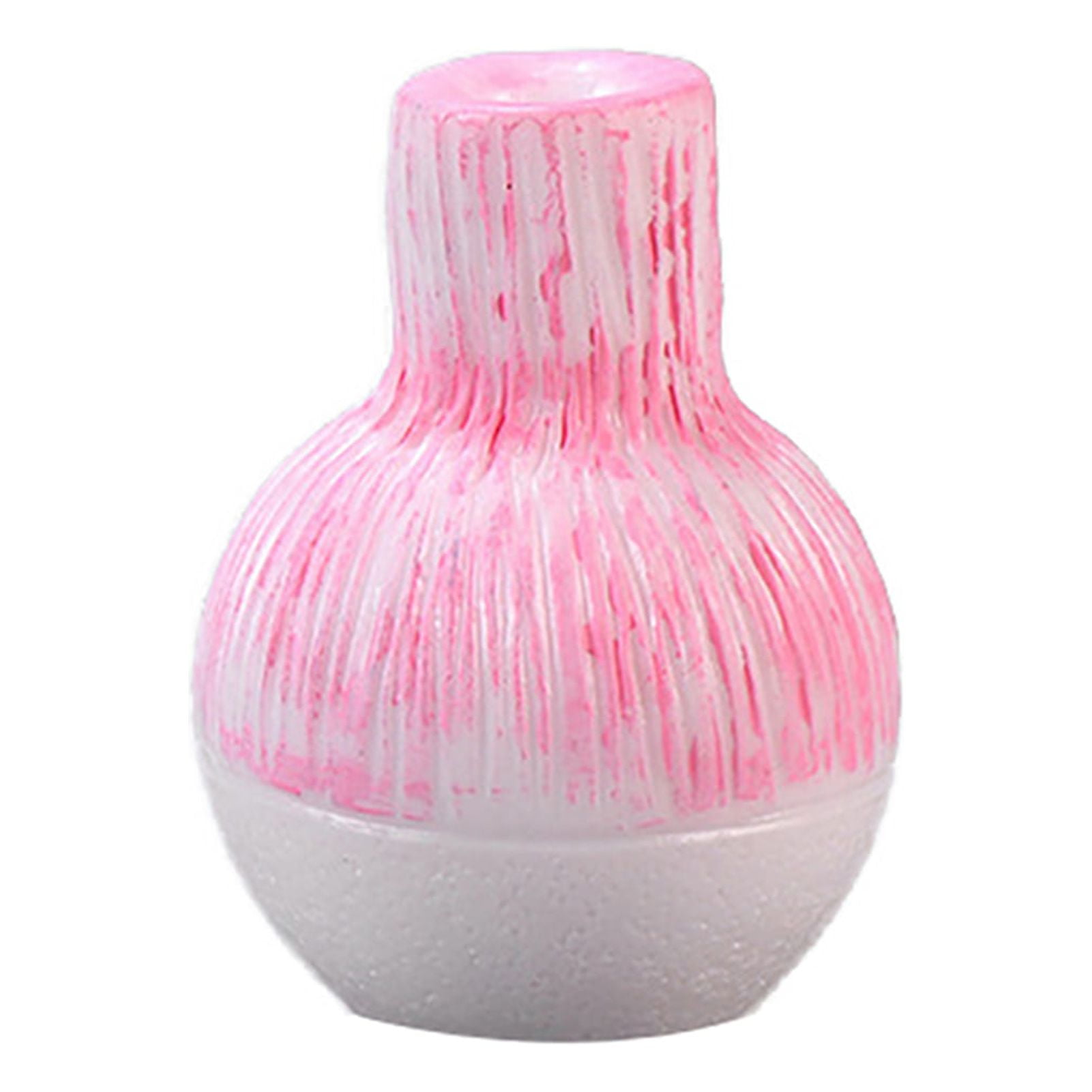 Leadrop Miniature Vase Multi-use Handmade Resin Flower Mini Vase for ...