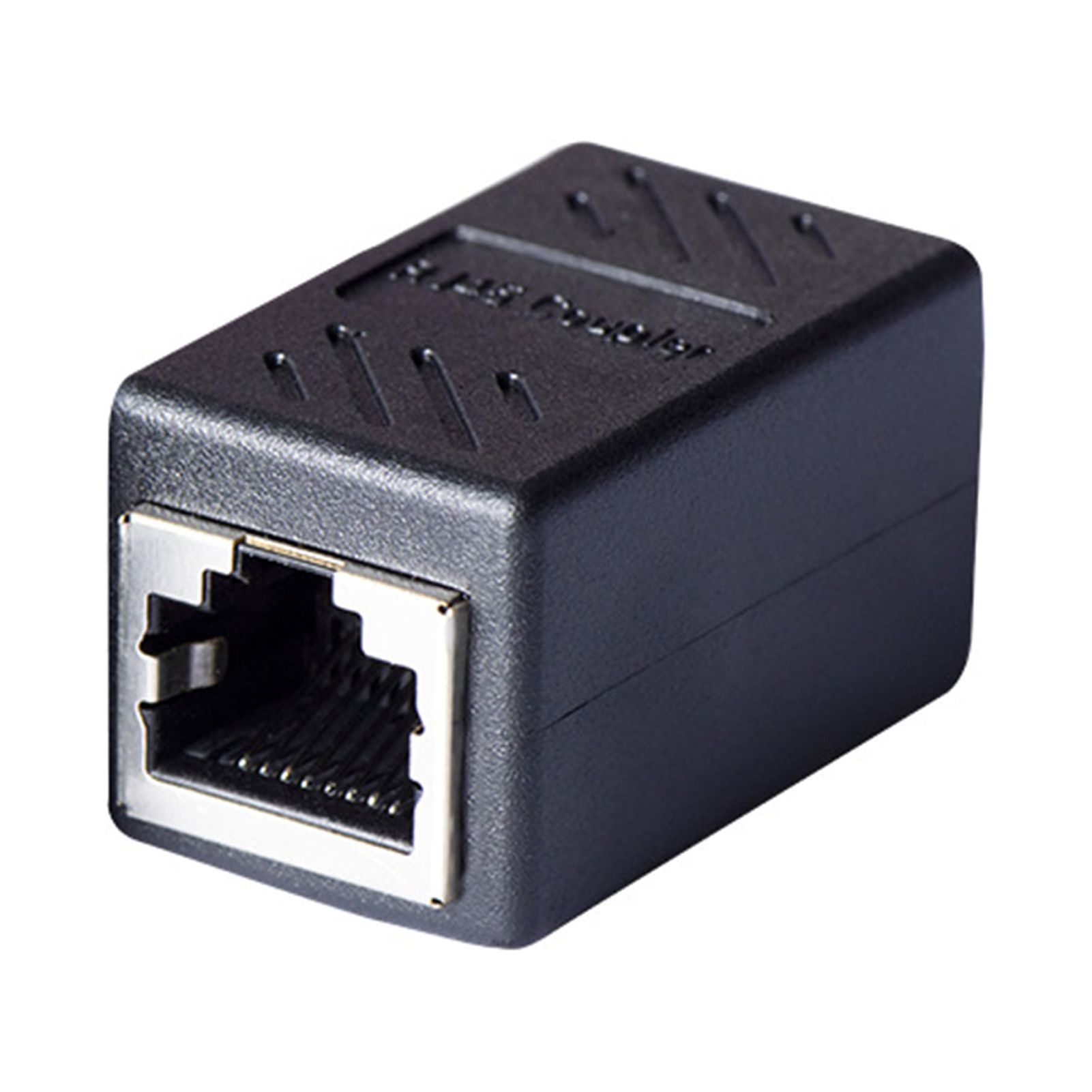 Leadrop Network Connector Dual Ports Plug Play Gold-plated Female to Female RJ45 Ethernet Cable ...