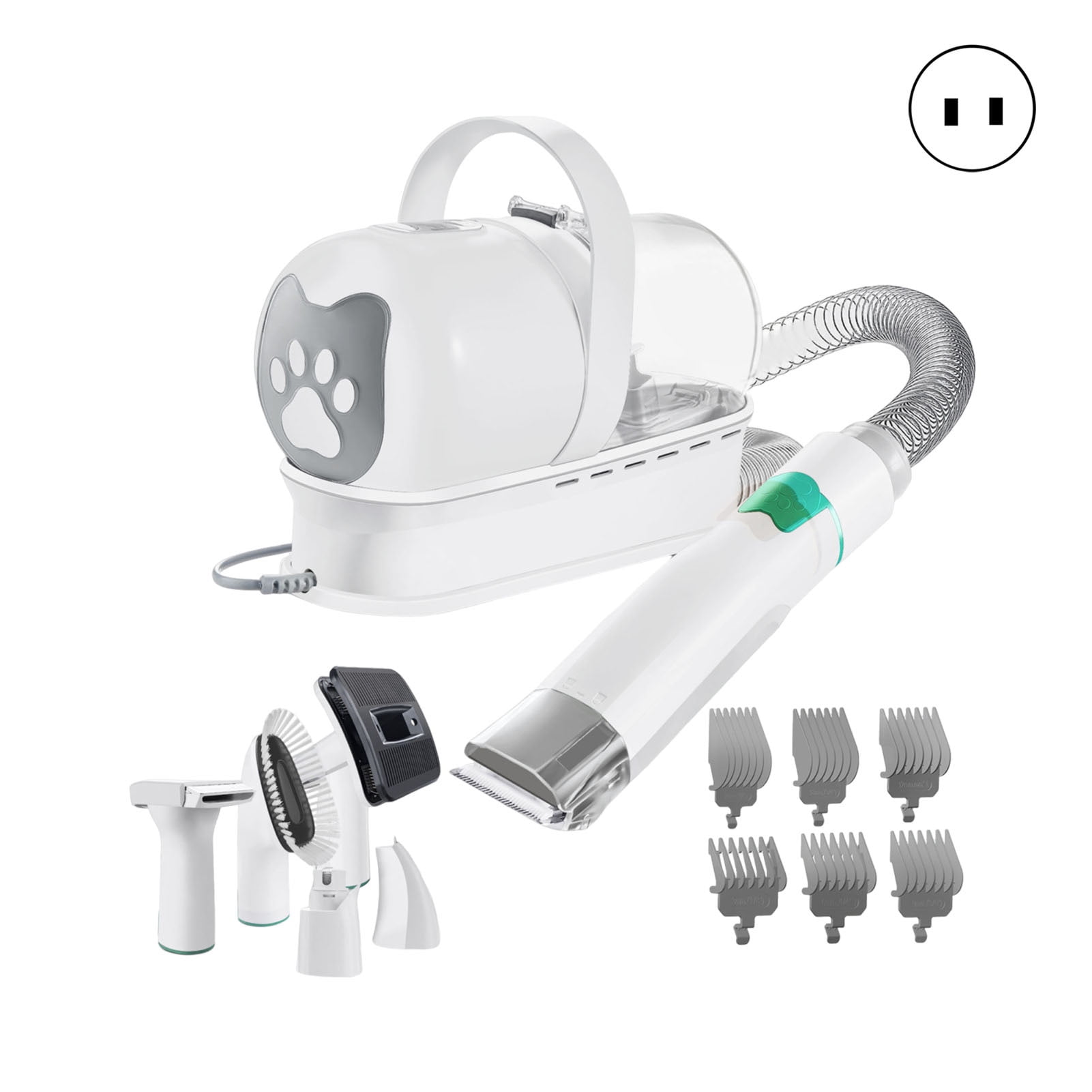 Leadrop Pet Grooming Vacuum Kit 13000Pa Dog Hair Vacuum Groomer with ...