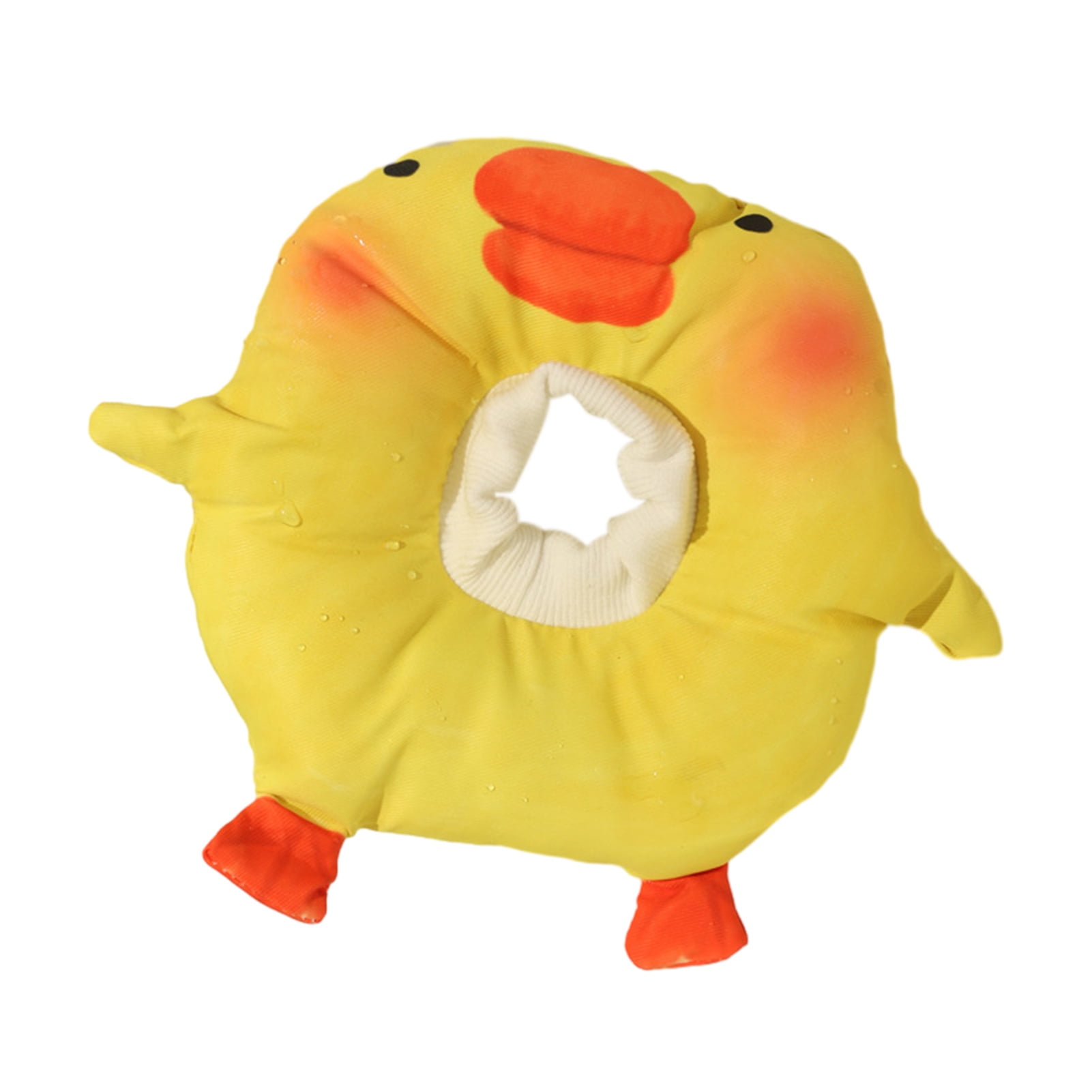 Leadrop Pet Recovery Collar Cute Yellow Duck Shape Adjustable ...