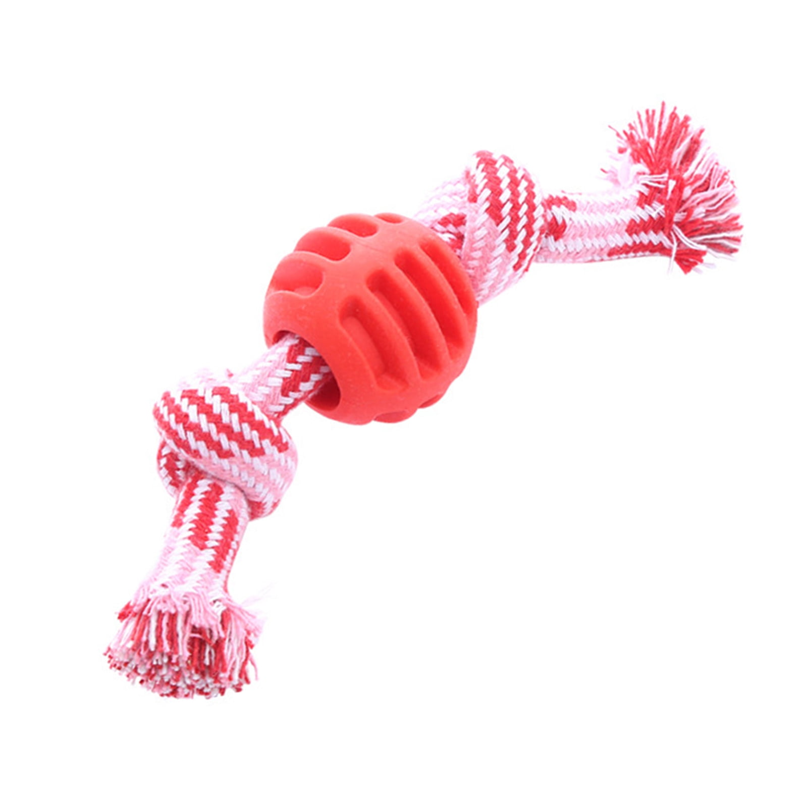 Leadrop Pet Toy Double Knot Ball Bite-Resistant Cotton Rope Dog Chew ...