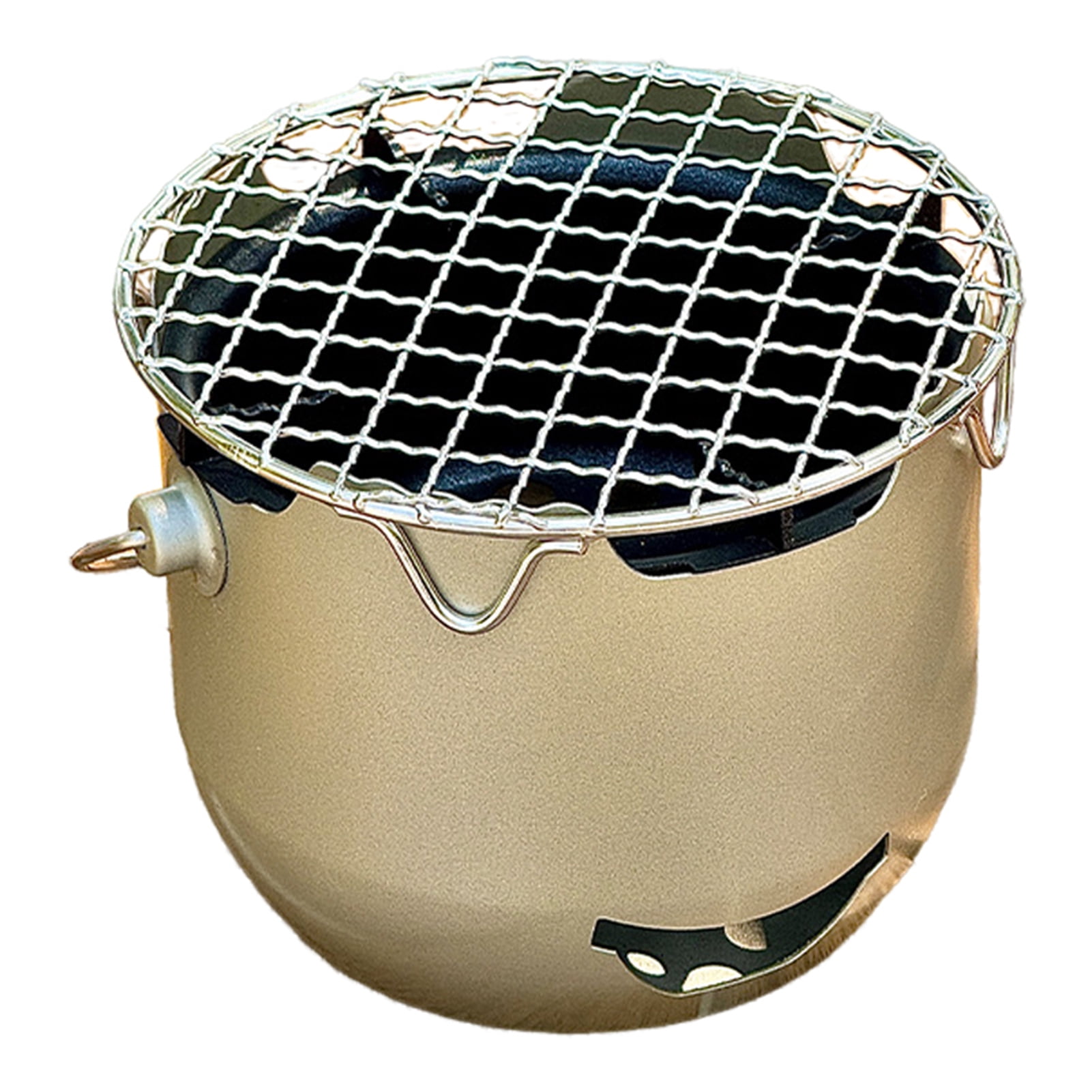 Leadrop Portable Charcoal Grill 304 Stainless Steel Mini BBQ Stove with ...