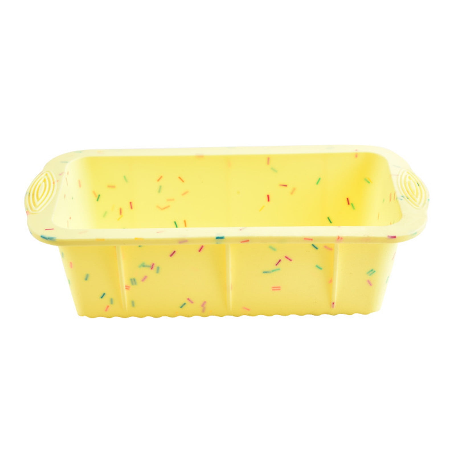 Leadrop Silicone Loaf Pan Non-Stick Bread Cake Mold for Oven Microwave ...