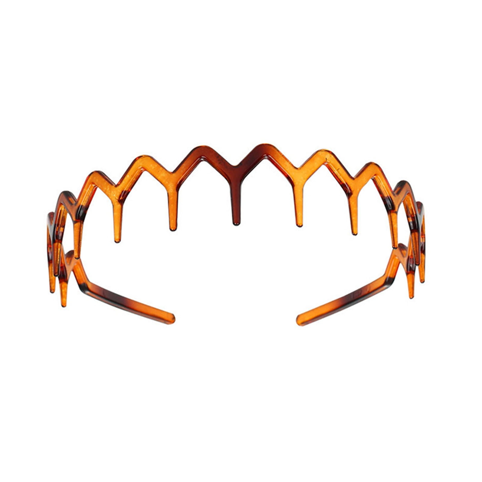Leadrop Toothed Hairband Zigzag Pattern Tooth Shapes Men Women 90s ...