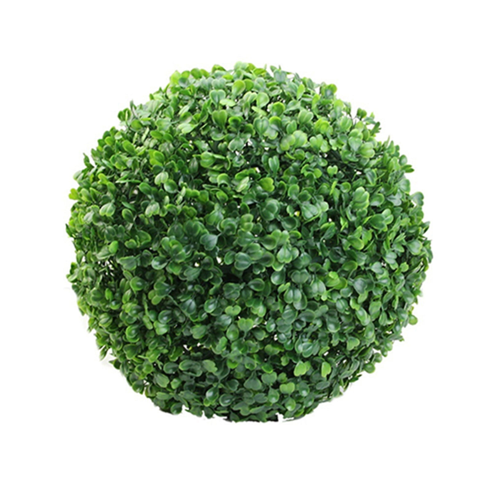 Leadrop Topiary Ball Vivid Verdant Plastic Tear Resistant Faux Plant ...