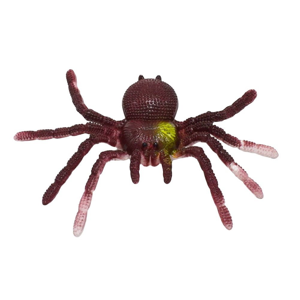 Leadrop Tricky Toy Realistic Soft PVC Spider Action Model Insect Toy ...