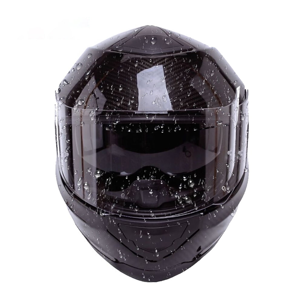 Leadrop Universal PET Rainproof Anti-fog Motorcycle Riding Helmet ...