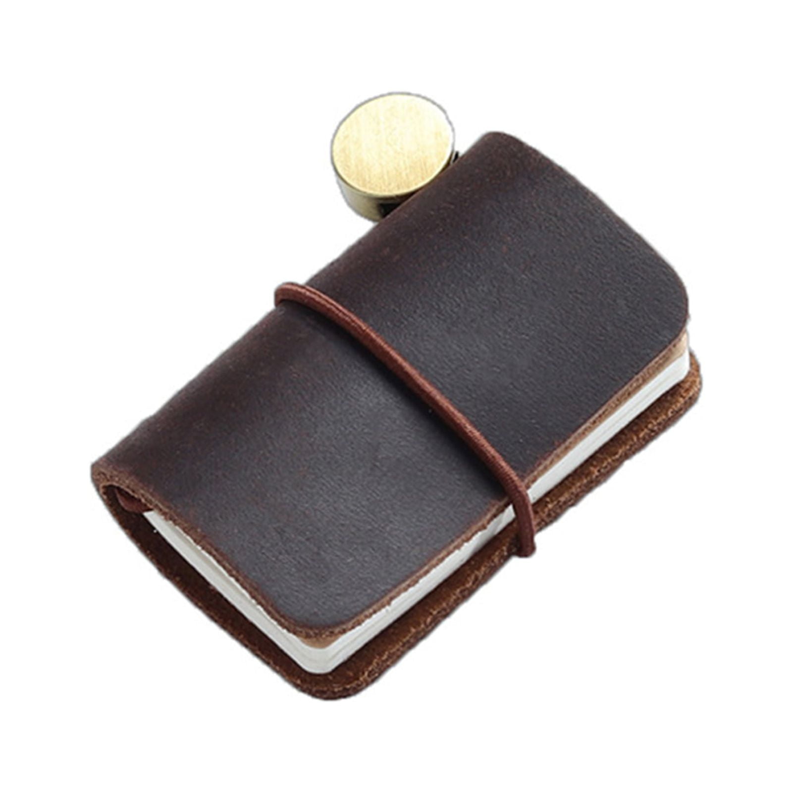 Leadrop Vintage Mini Notebook Paper Elegant Look Schedule Notebook for ...