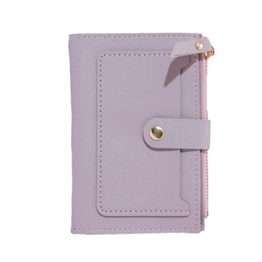 LoyGkgas Women Wallet PU Solid Card Holder Money Bag Multi-slot Mini ...