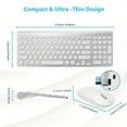 Leadsail Wireless Keyboard And Mouse Combo Wireless Usb Mouse And Computer Keyboard Set