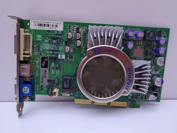 Leadtek a310 nvidia fx5600 256mb agp 8x winfast lr2950 pcb rev :a dvi vga - Walmart.com