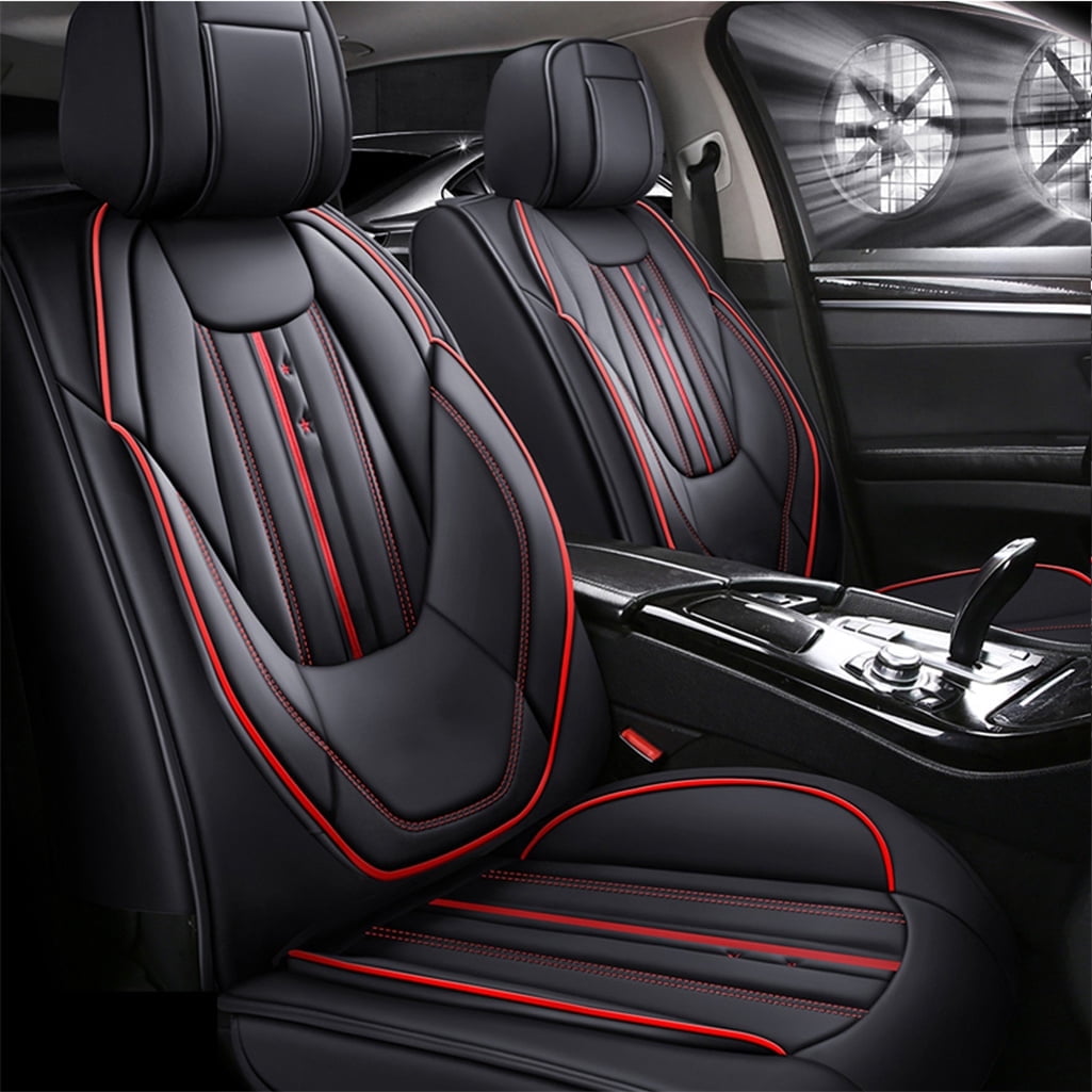 Leadwolf 2PCS Front Car Seat Covers Leather for toyota for Prius 2009 ...
