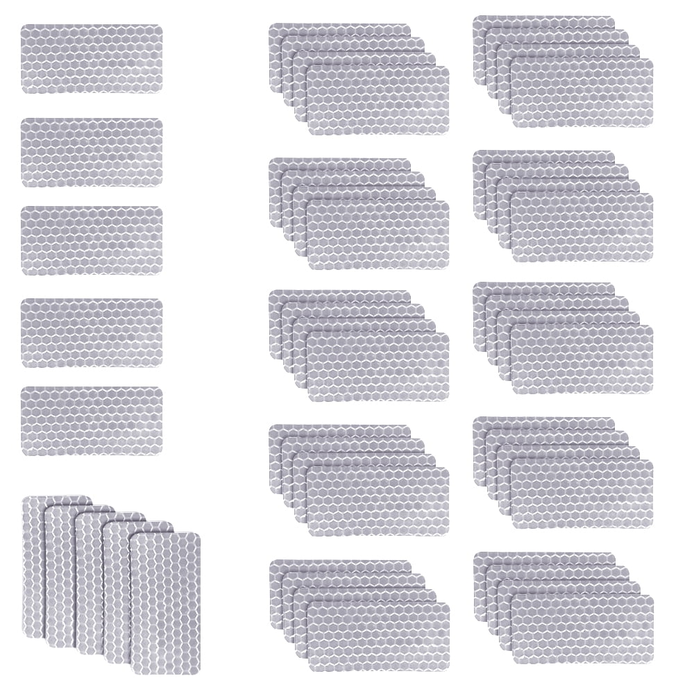 Leadwolf 50x Reflective Reflector Sticker Self Adhesive Safety Warning ...