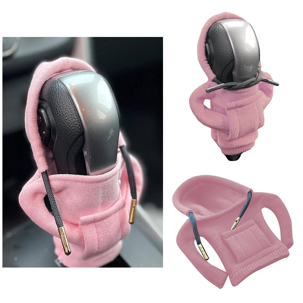 Leadwolf Car Gear Shift Knob Cover, Fashionable Sweater Design Trim ...