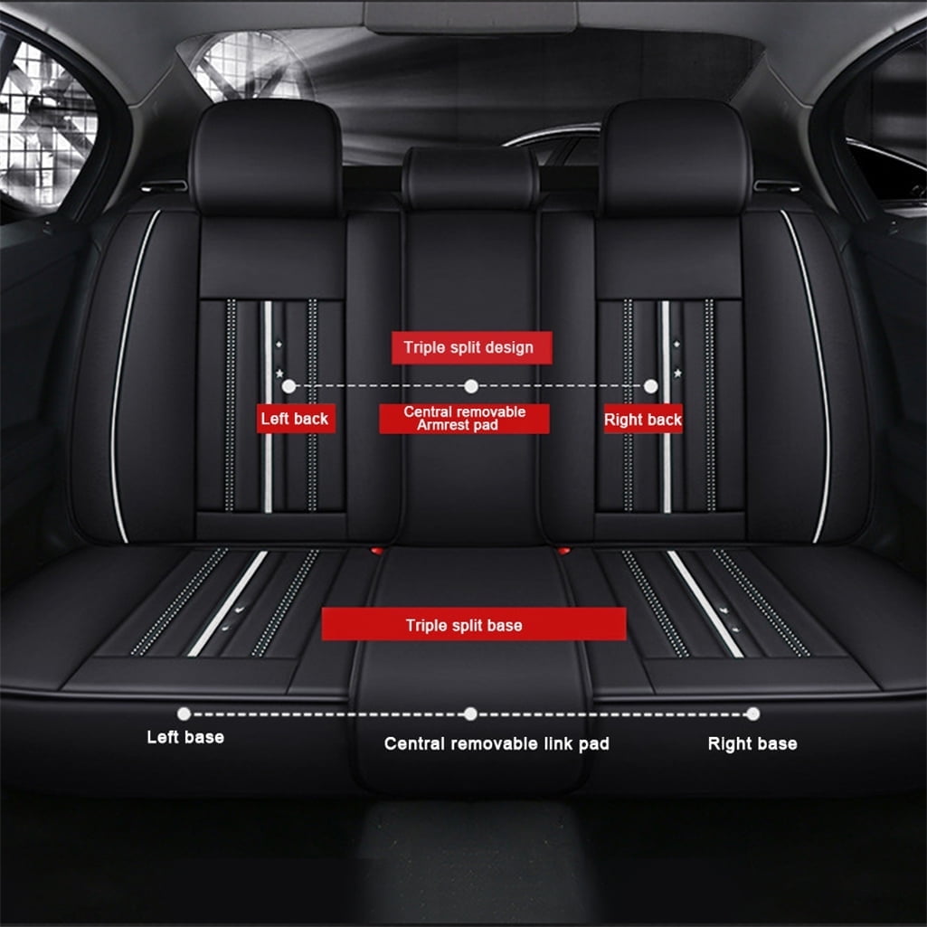 Leadwolf Car Rear Seat Cover Leather for Mercedes-Benz for E300 2000 ...