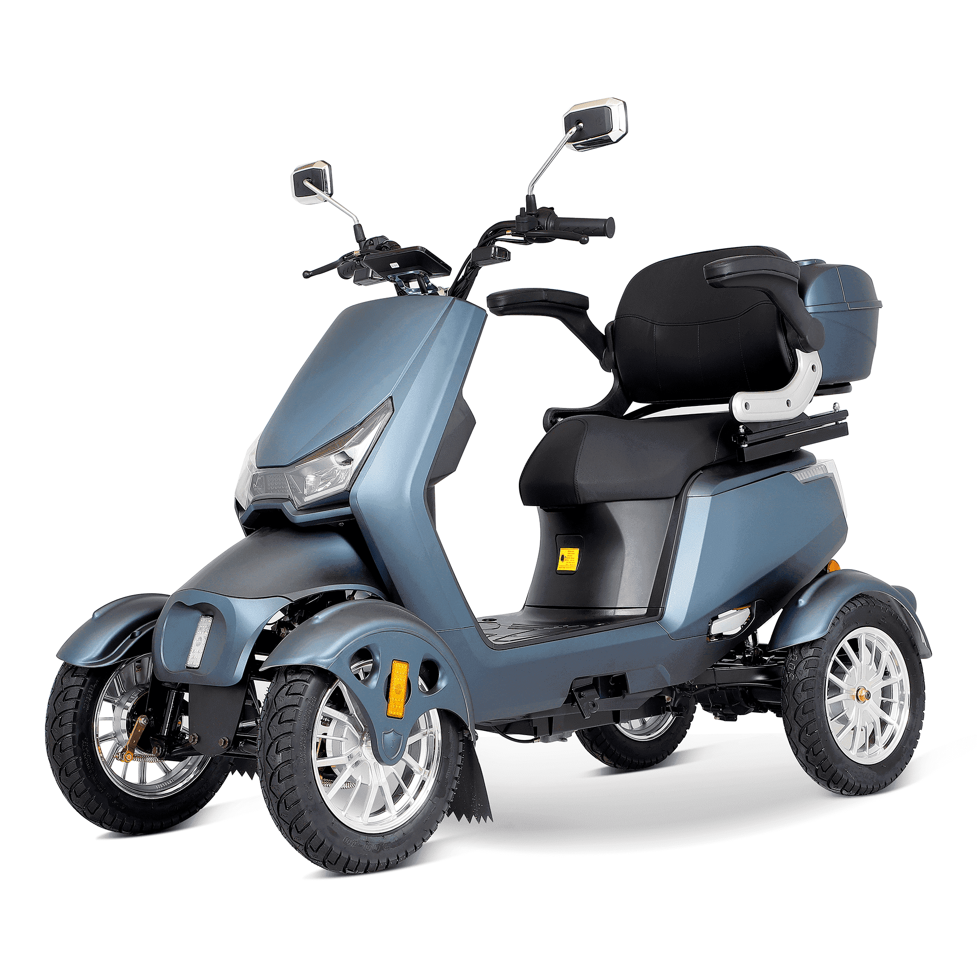 Leadzm Secure 4-Wheel Mobility Scooter with Charger, 350 lb Limit ...