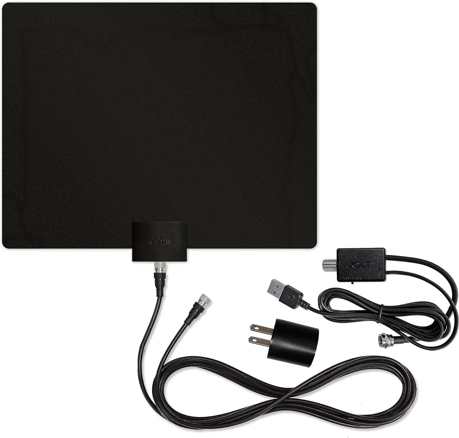 Leaf 50 Original Paper-Thin Indoor TV Antenna, UHF VHF, 60-Mile Range ...