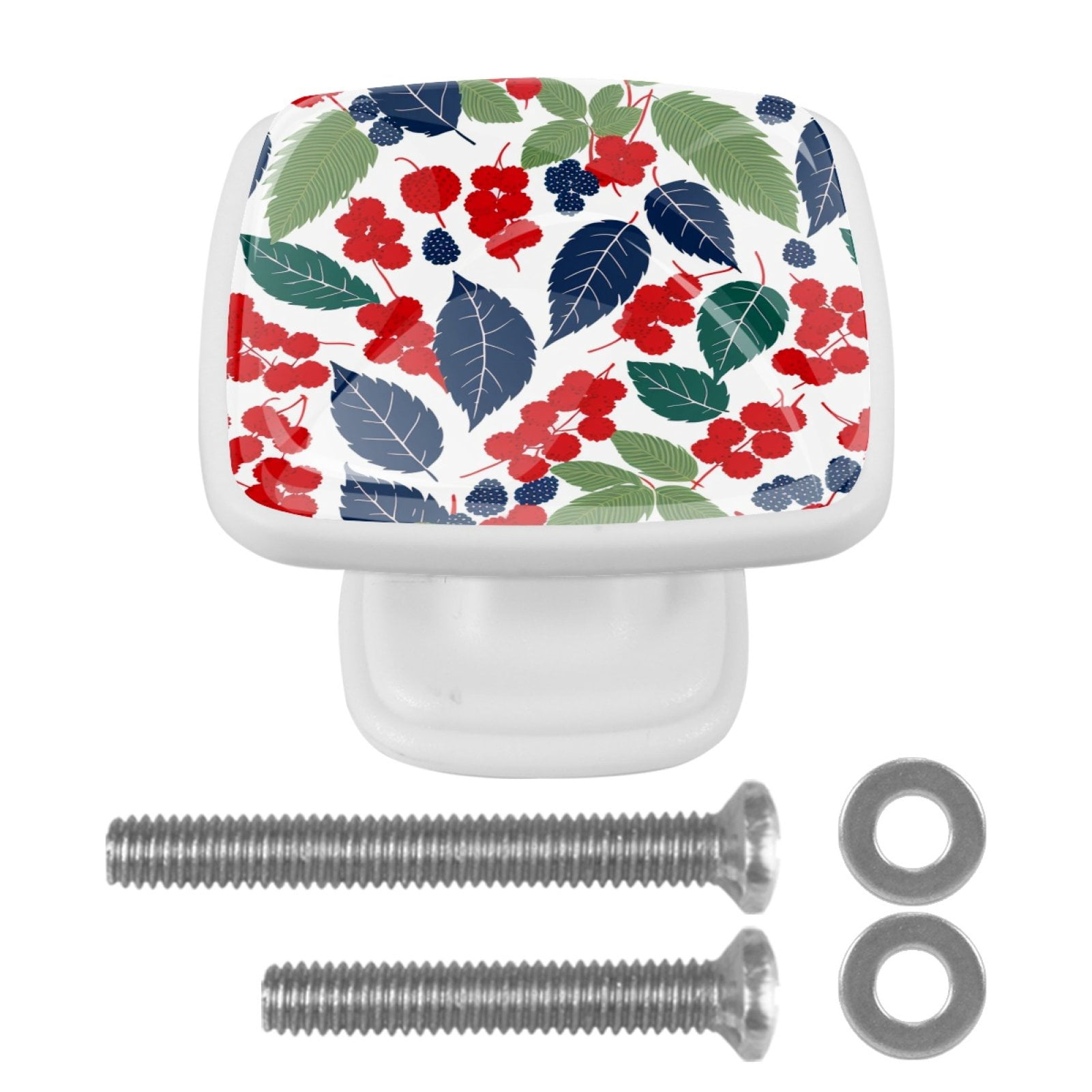 Leaf Berry Fruit Cabinets Door and Drawers Knobs Pulls,Furniture ...