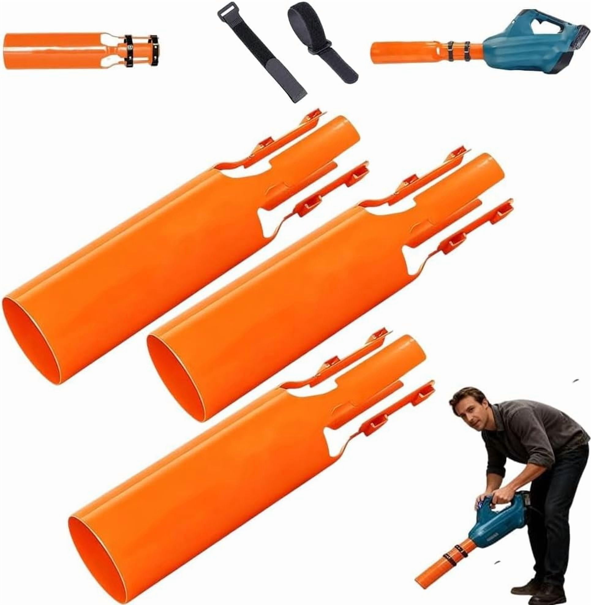 Leaf Blower Air Booster, Cordless Leaf Force Air Booster for 2–4 Inch ...