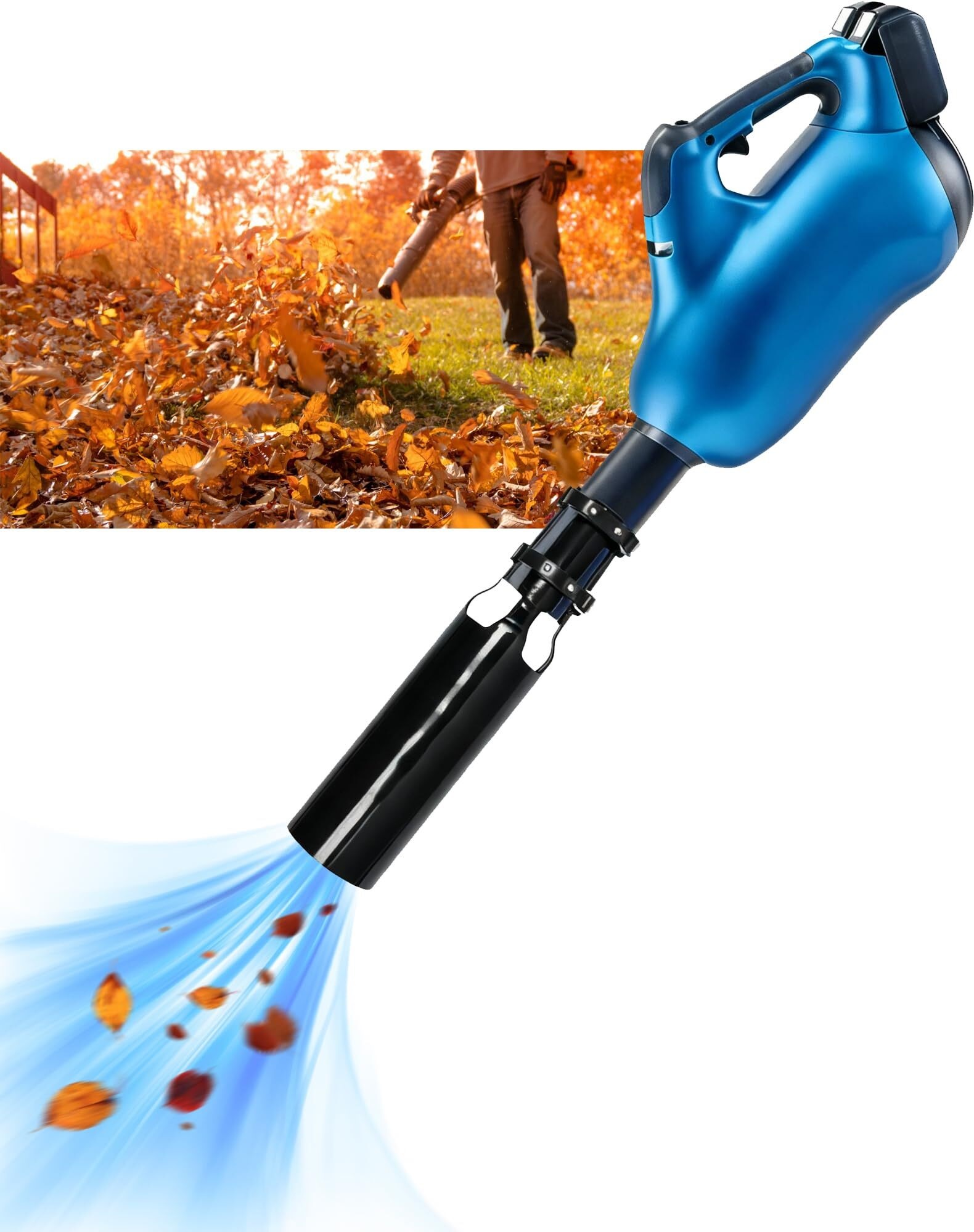 Leaf Blower Air Booster - Turbo Booster Leaf Blower Attachment Designed ...