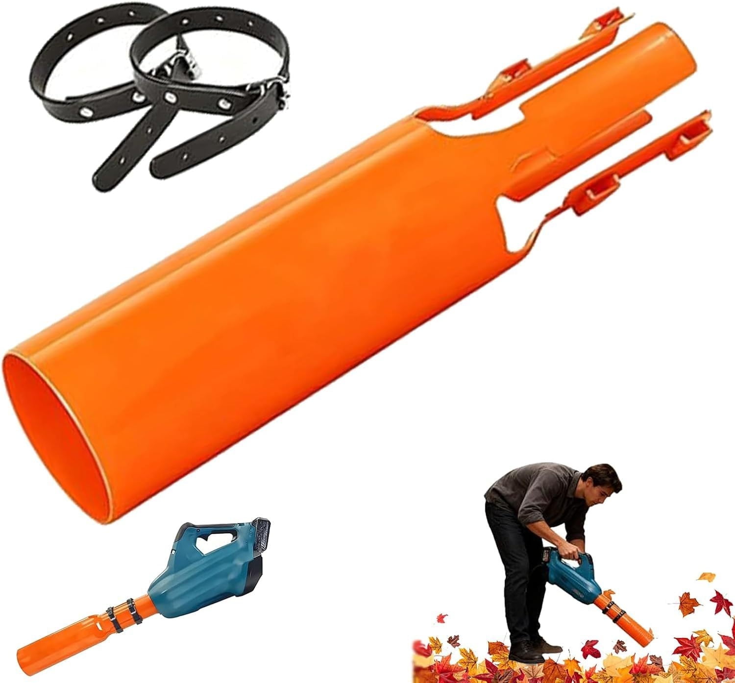 Leaf Blower Air Booster, Universal High-Flow Extension Nozzle ...