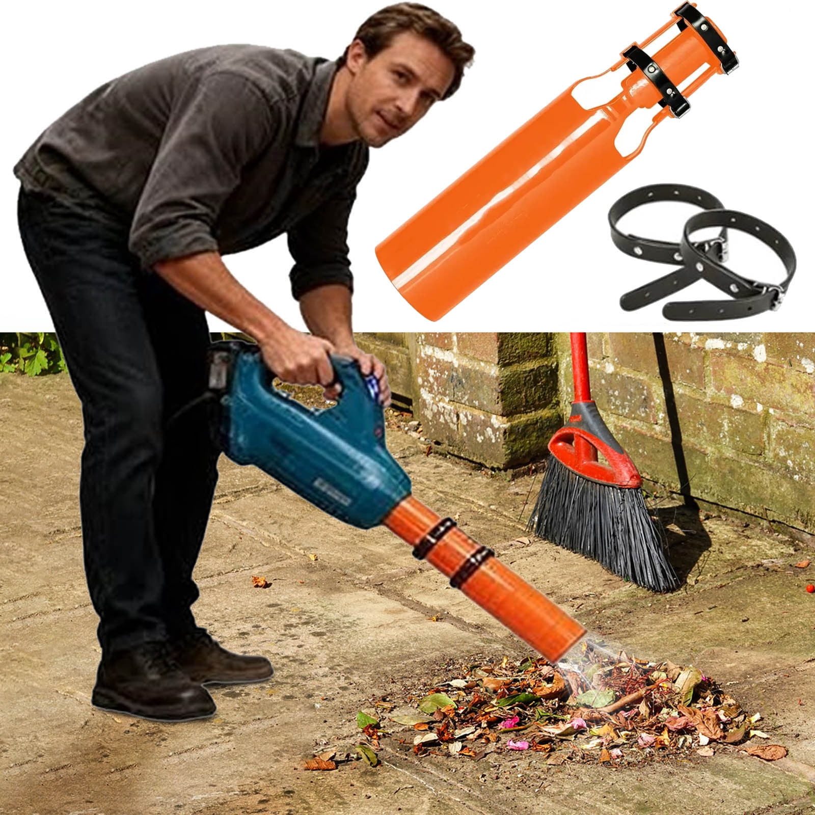 Leaf Blower Air Booster – Universal High-Flow Nozzle Attachment for ...