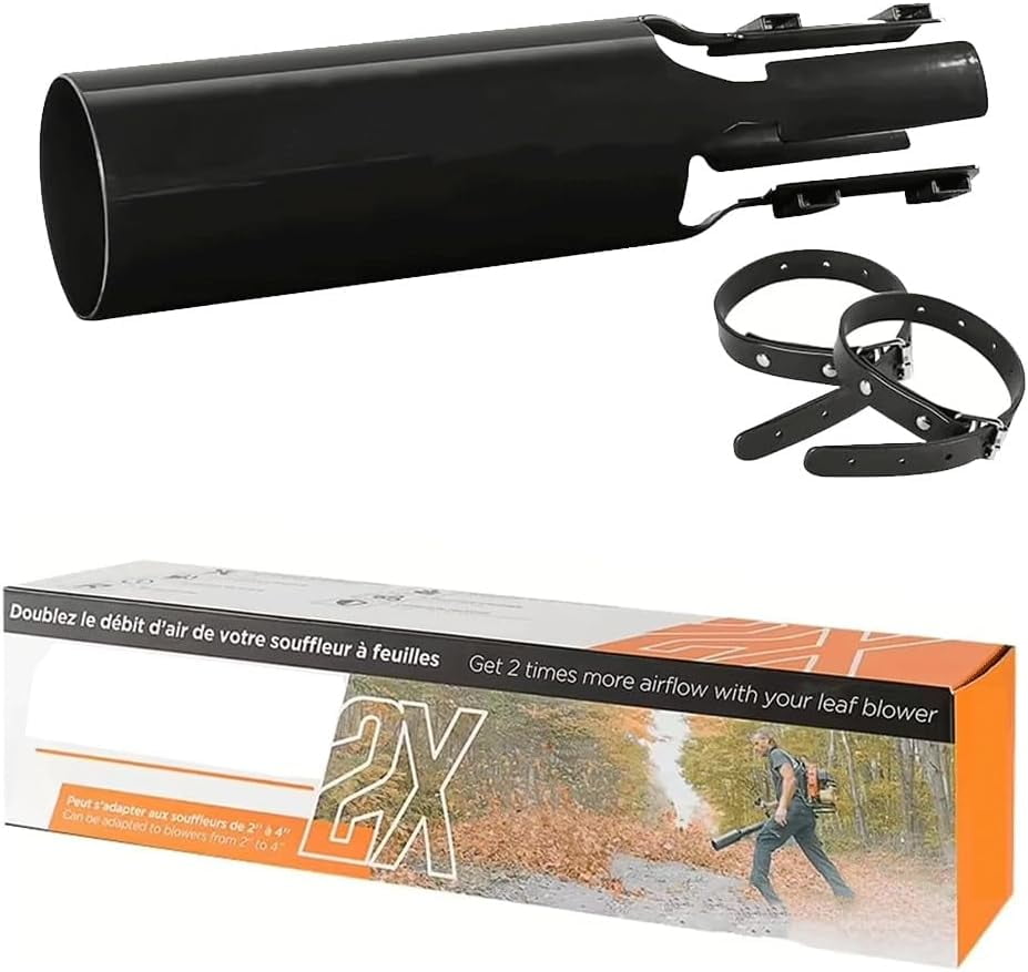 Leaf Blower Air Booster - Universal Nozzle Attachment, High-Speed ...