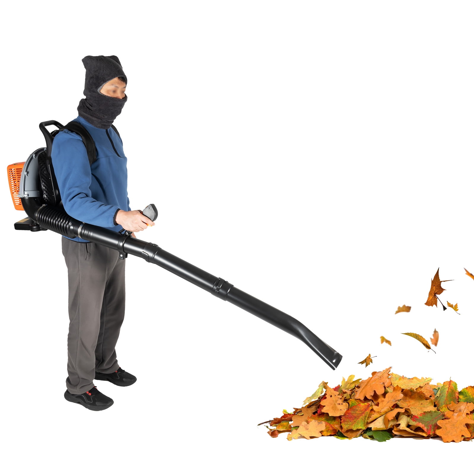 Leaf Blower with Backpack, Cordless Leaf Blowers for Lawn Car, Gas ...