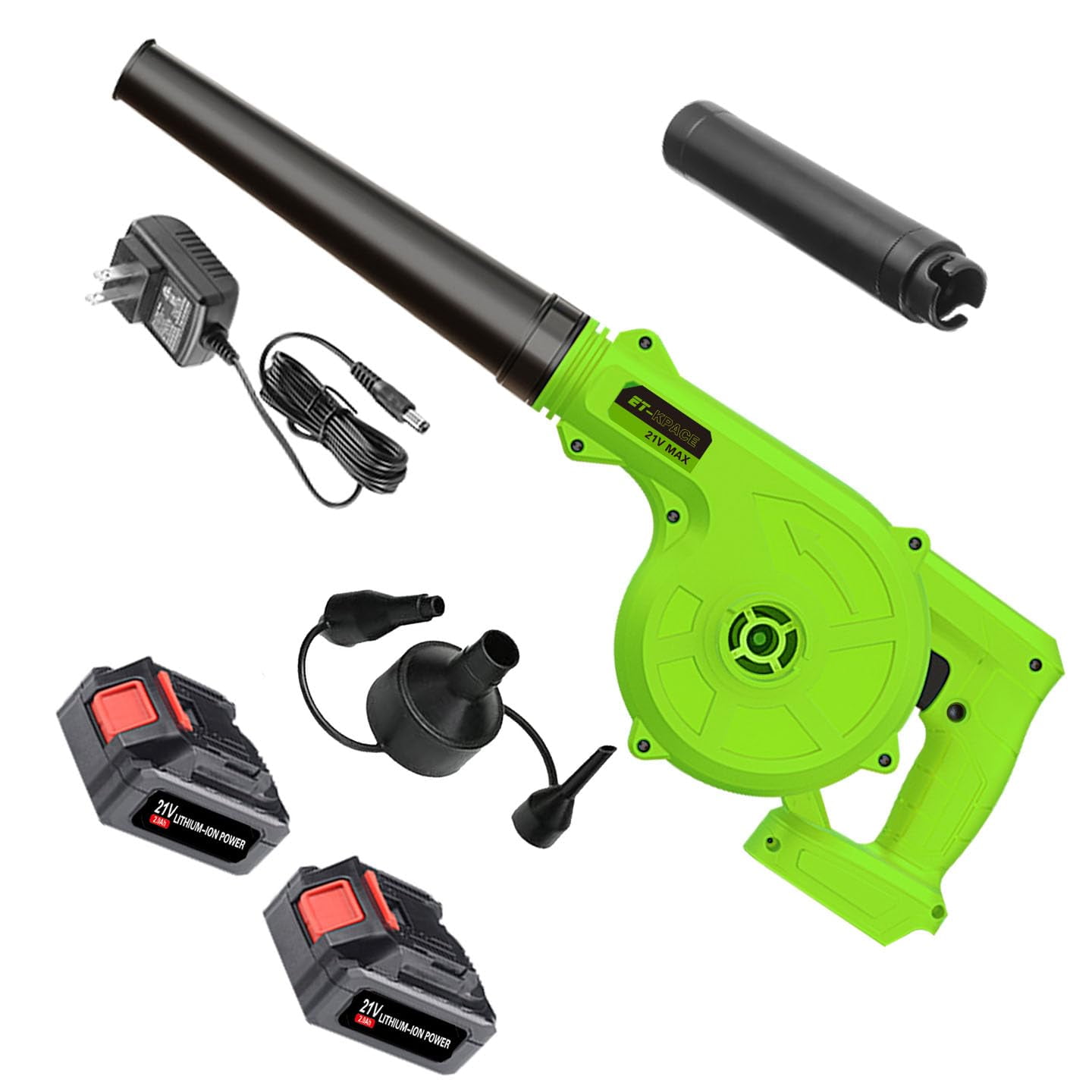 Leaf Blower Cordless with Battery and Charger, Battery Powered Electric ...