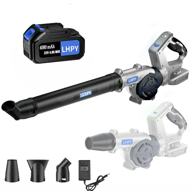 Leaf Blower Cordless - Electric Cordless Leaf Blower with 1 Batteries ...