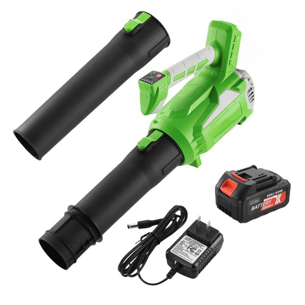 Leaf Blower Cordless with Battery and Charger, Extended Nozzle ...