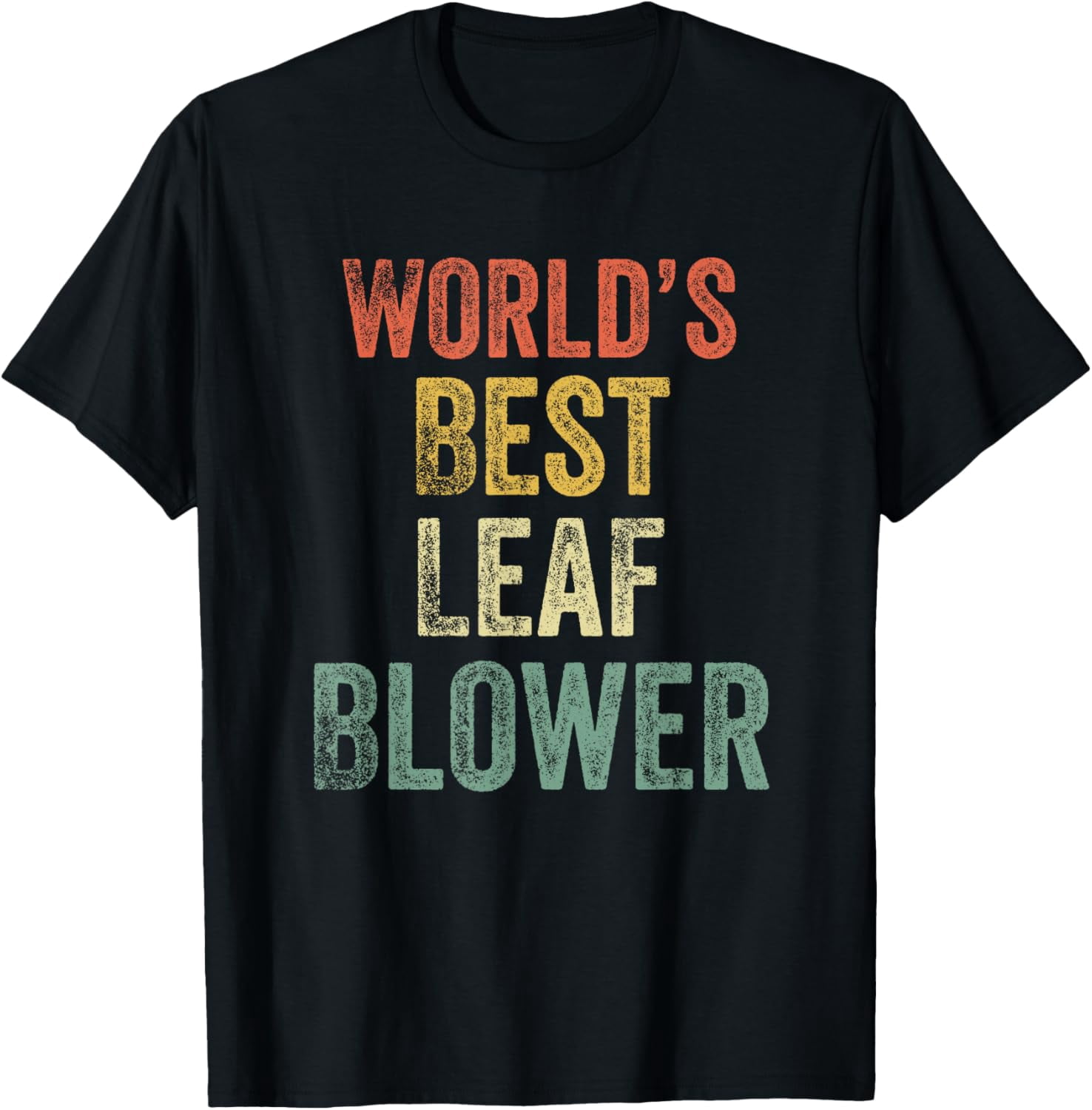 Leaf Blower Shirt Retro Landscaping For Men Funny Yard Work T-Shirt men ...