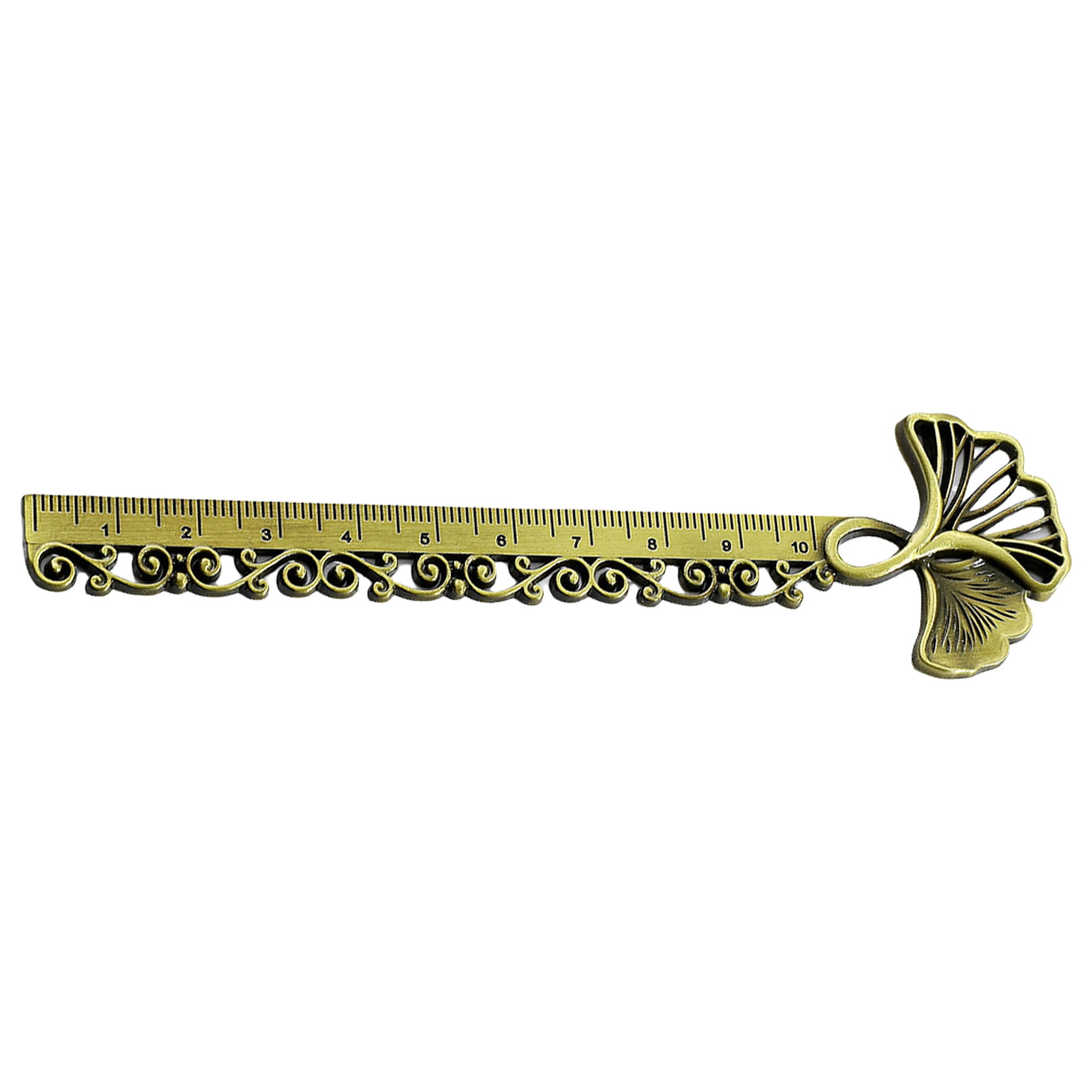 Leaf Bookmarks Metal Bookmarks Ruler Book Page Divider Appreciation ...