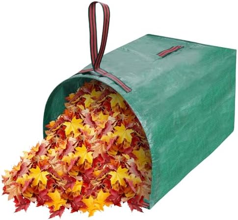 Leaf Collector Large Yard Dustpan - 53 Gallon Leaf Bags Leaves ...