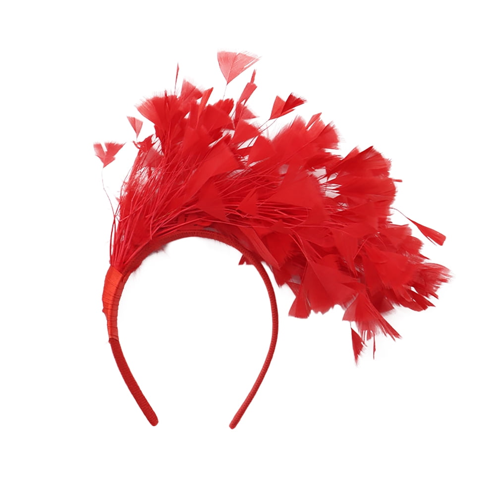 Leaf Feather Headband Retro Feather Headband Tree Leaves Headband Leaf ...
