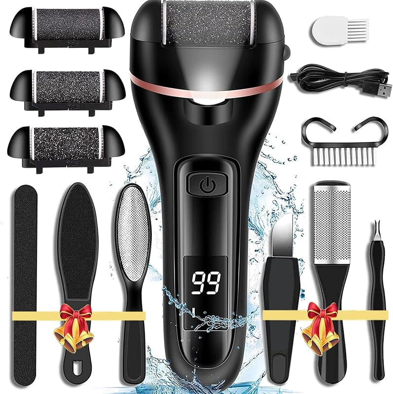Leaf Foot Callus Remover, 13-in-1 Professional Pedicure Tool Foot Care ...