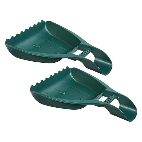 Leaf Hand Grippers - 2 Pack - Yard Clean Up Tools for Leaves & Mulch ...