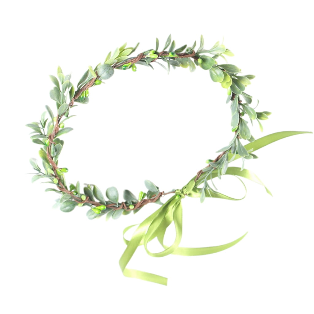 Leaf Headbands Women Bride Foliage Crown Bride Leaves Wreath Wedding ...