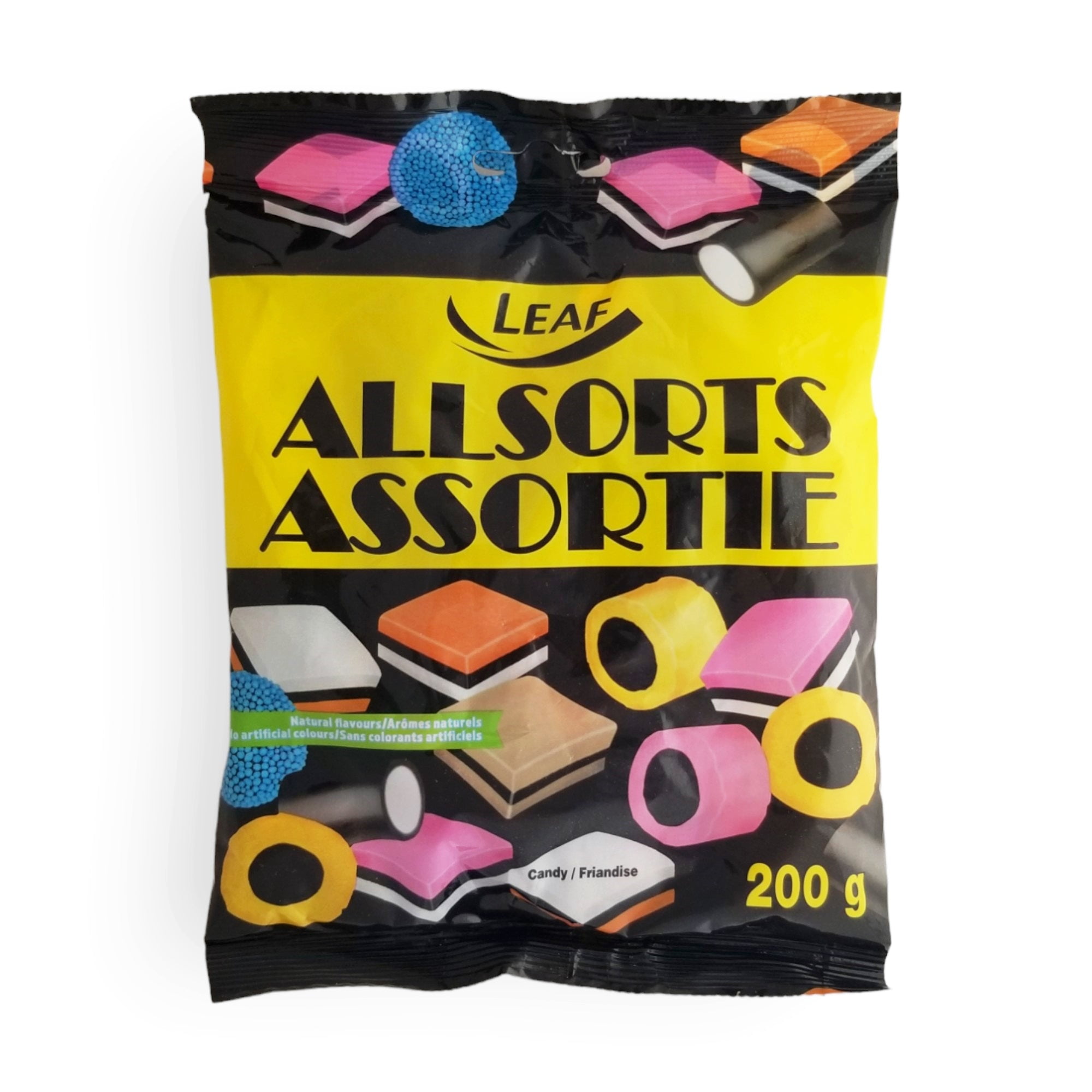 Leaf Licorice Allsorts Candy, 200g/7 oz. Bag - Walmart.com