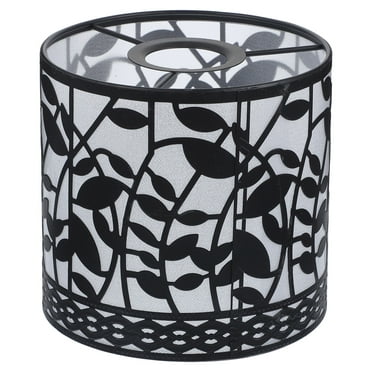 Medium Square Lamp Shades, Metal Lampshade with Pattern of Trees for ...