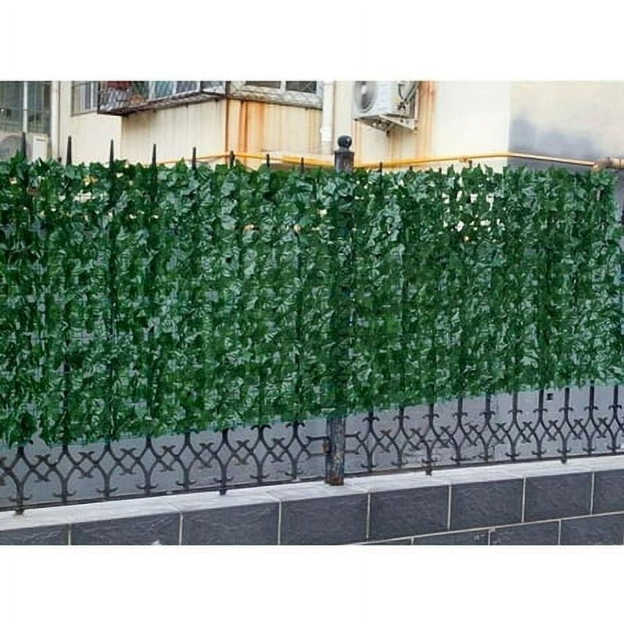 Leaf Plant Fence Artificial Grass Privacy Fence Long Screen Expandable ...