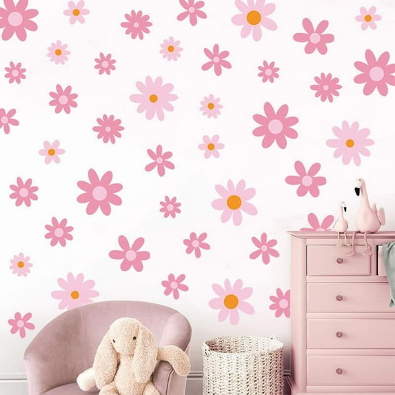 Leaf Poster Wall Sticker Natural Style For Bedroom Living Room Entrance ...