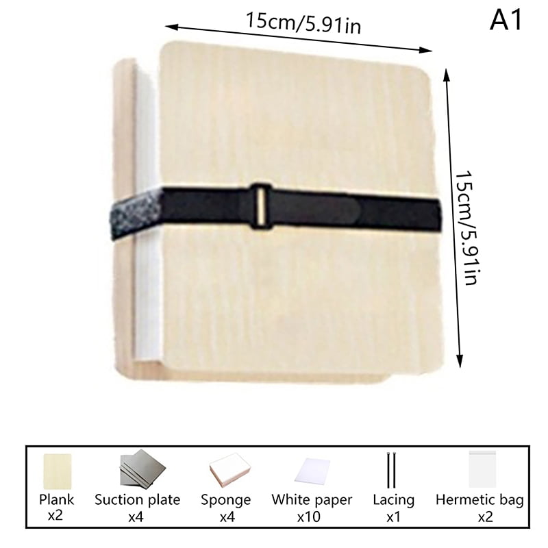 Leaf Pressing Kit Press Flower Machine Wooden Dried Book DIY Flower ...