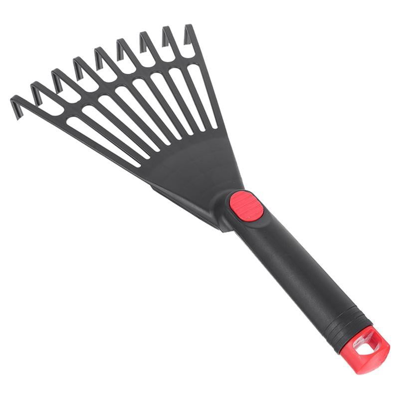 Leaf Rake Plastic Rake Gardening Rake Tool Small Garden Rake with ...