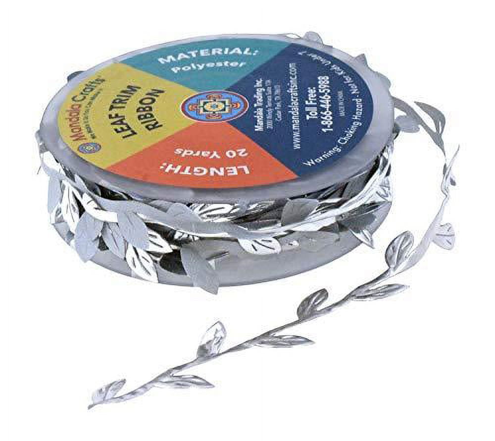 Leaf Ribbon Artificial Vine Decorative Faux Ivy String Trim for Wreath ...