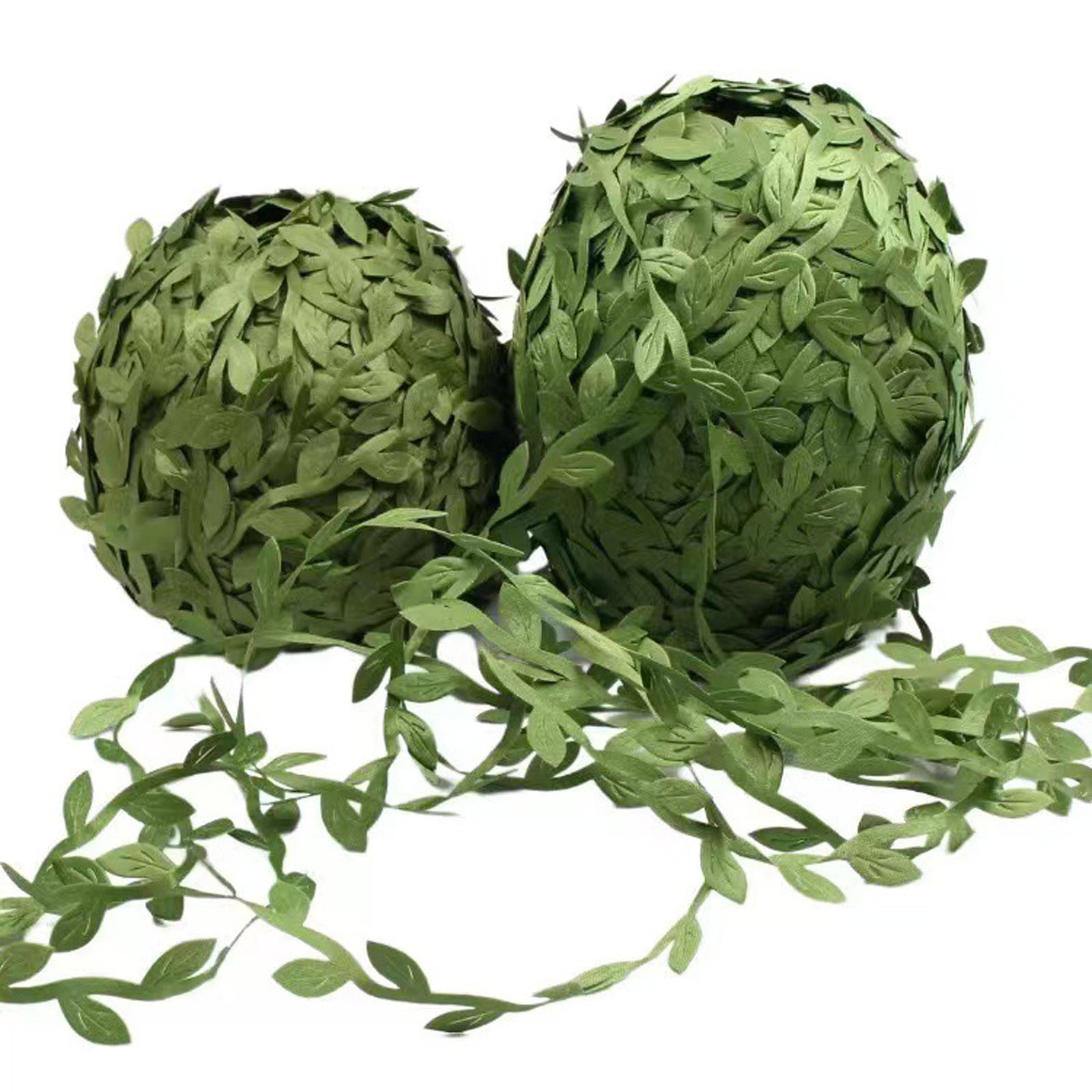 Leaf Ribbon Greenery Vine String For Wedding Party DIY Crafts Wreaths ...