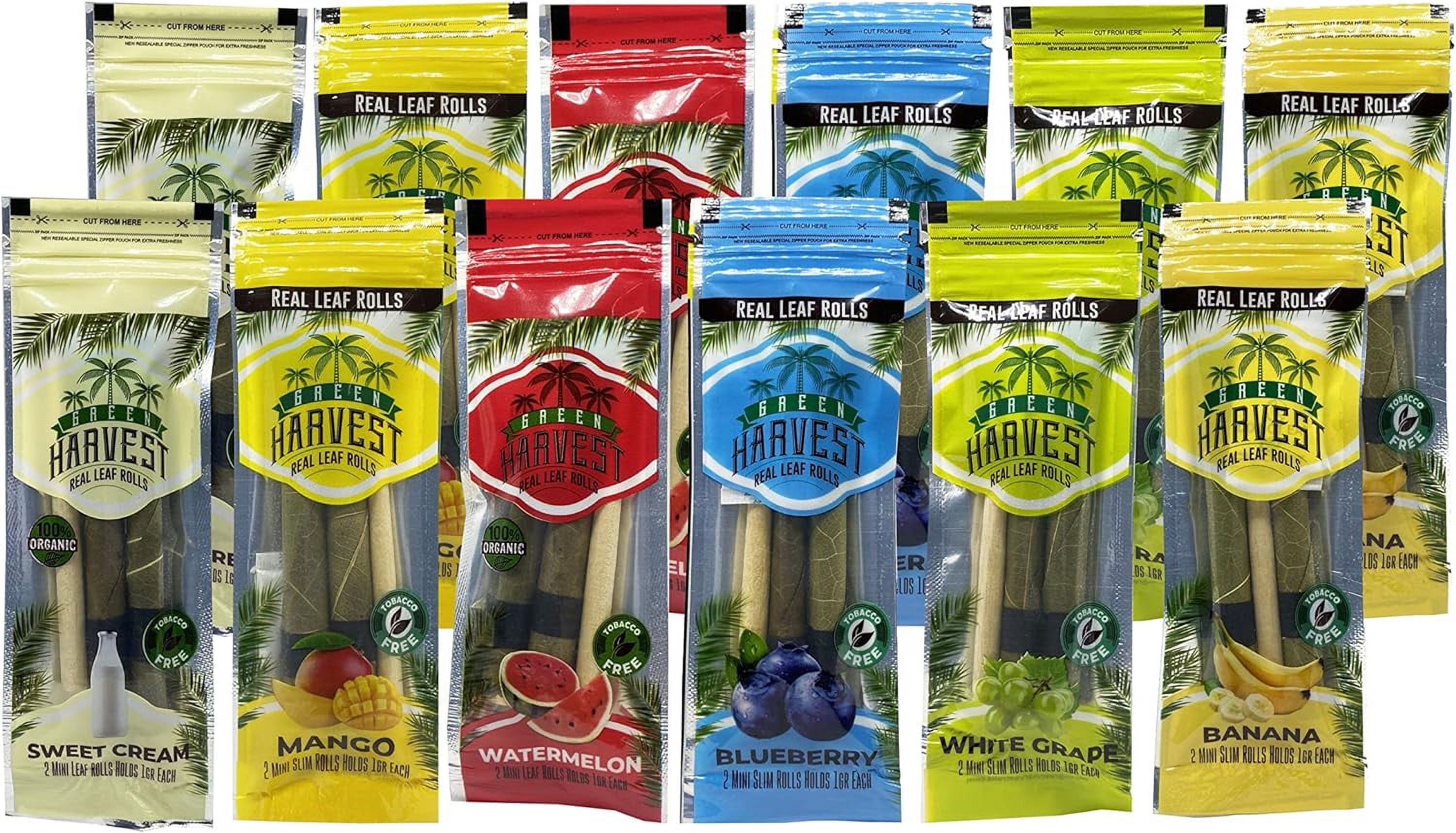 Leaf Rolls) Palm Leaf (Mix Pack, 12 Packs) - Walmart.com