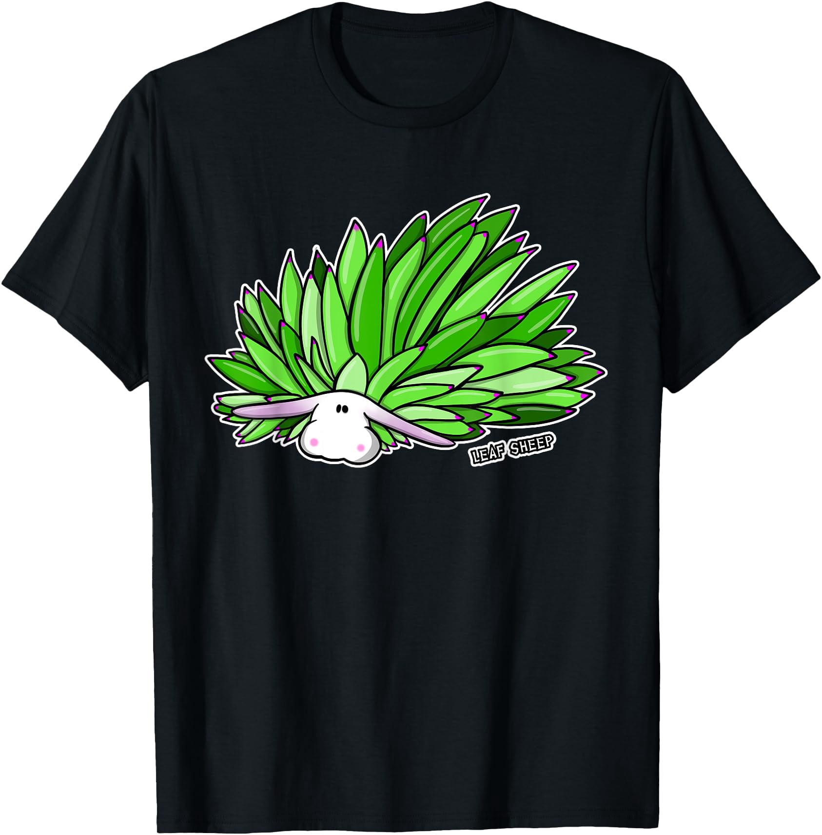 Leaf Sheep Cute Ocean Sea Slug Costasiella Kuroshimae Kawaii Softstyle ...